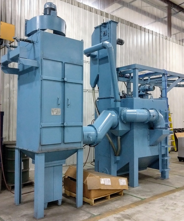 Buy Automatic Y-Track Spinner Hanger Shot Blast System at Unified ...