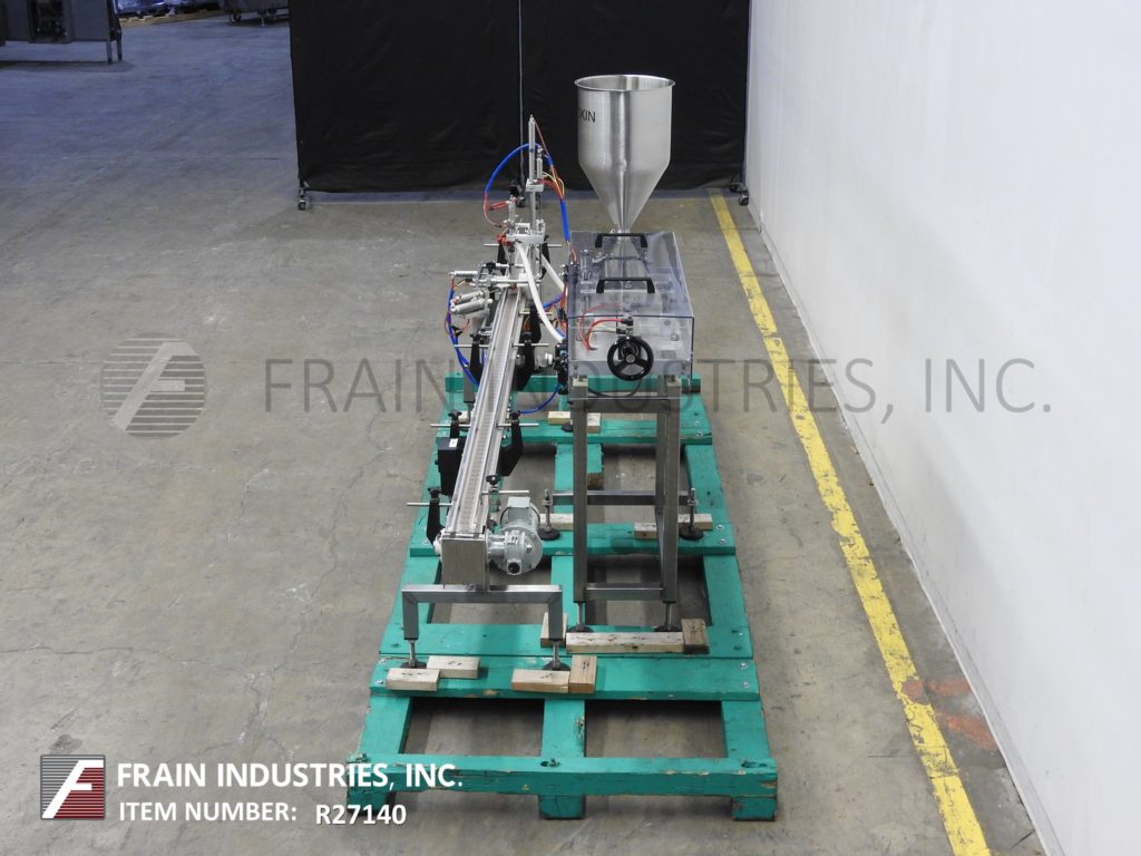 Geyer #Fillmaster-5000, Stainless Steel, dual piston filler / depositor ...