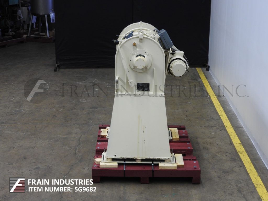 Lodige #FM-130D, 130 liter, ploughshare batch powder mixer, 5.3 HP, 304 ...